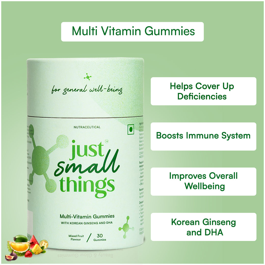 Multivitamin Gummies Improves Immunity and Texture of Skin